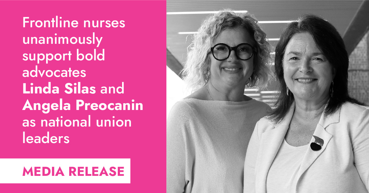 Frontline nurses unanimously support bold advocates Linda Silas and ...